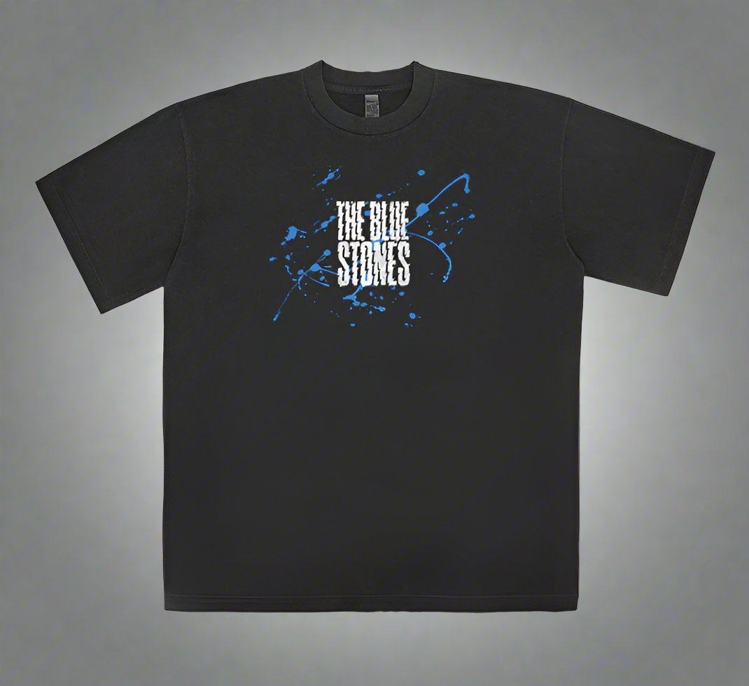 Splatter Tee – The Blue Stones